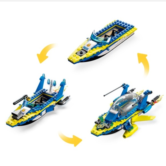 Lego | Toys | Lego City 6355 Water Police Detective Missions Play Set ...